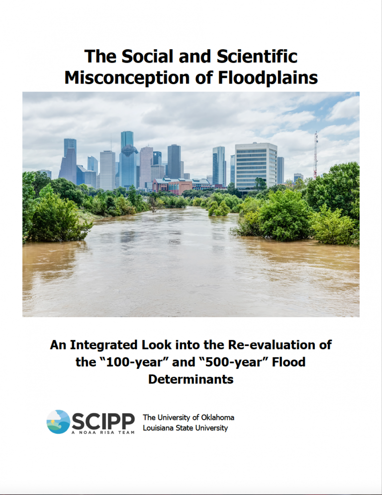 New Report: Floodplains Misconceptions | 7.05.2019 - SCIPP