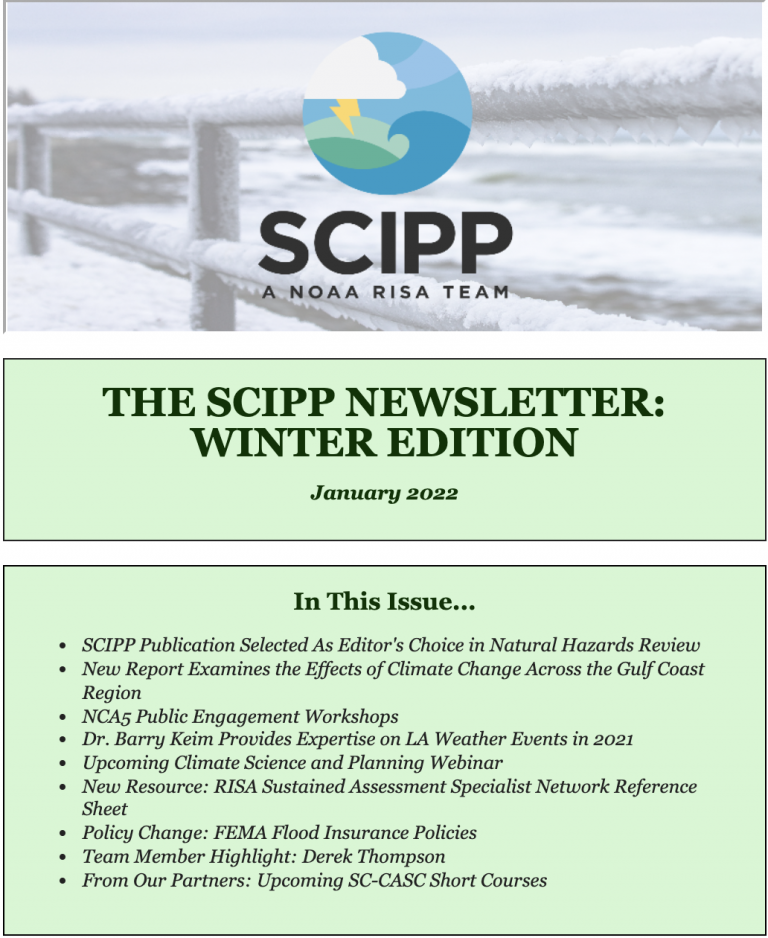 Winter 2022 Edition - SCIPP